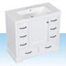 Winston Porter Raedon 36'' Single Bathroom Vanity with Ceramic Top ...