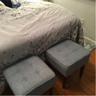 Elle Decor Aria Square Tufted Vanity Stool & Reviews - Wayfair Canada