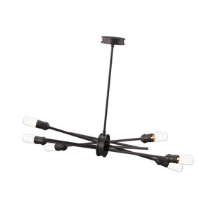 Wade Logan® Boleslav 6 - Light Dimmable Sputnik Chandelier & Reviews ...