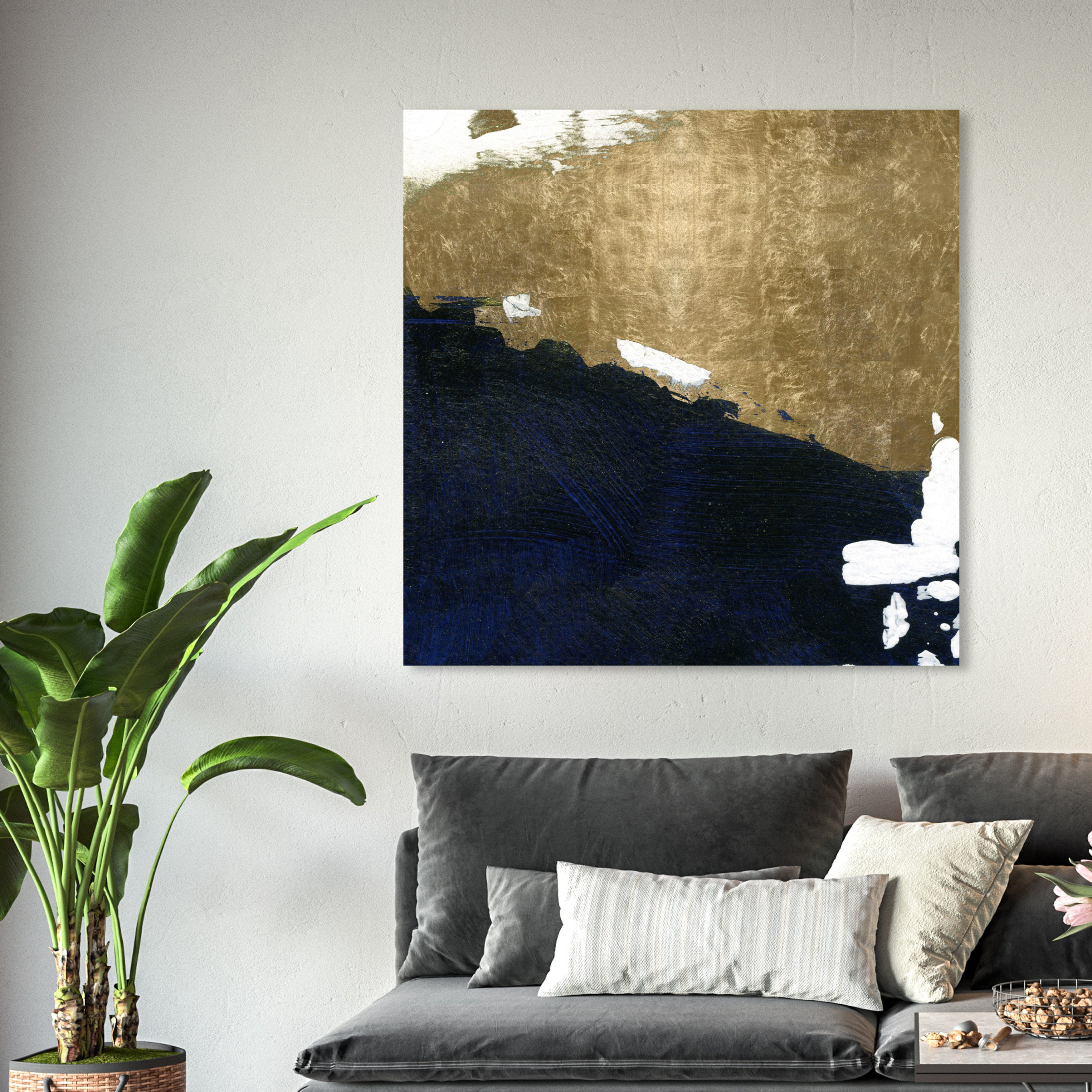 Mercer41 Abstract Pacific Ocean Night Textures - Graphic Art Print ...