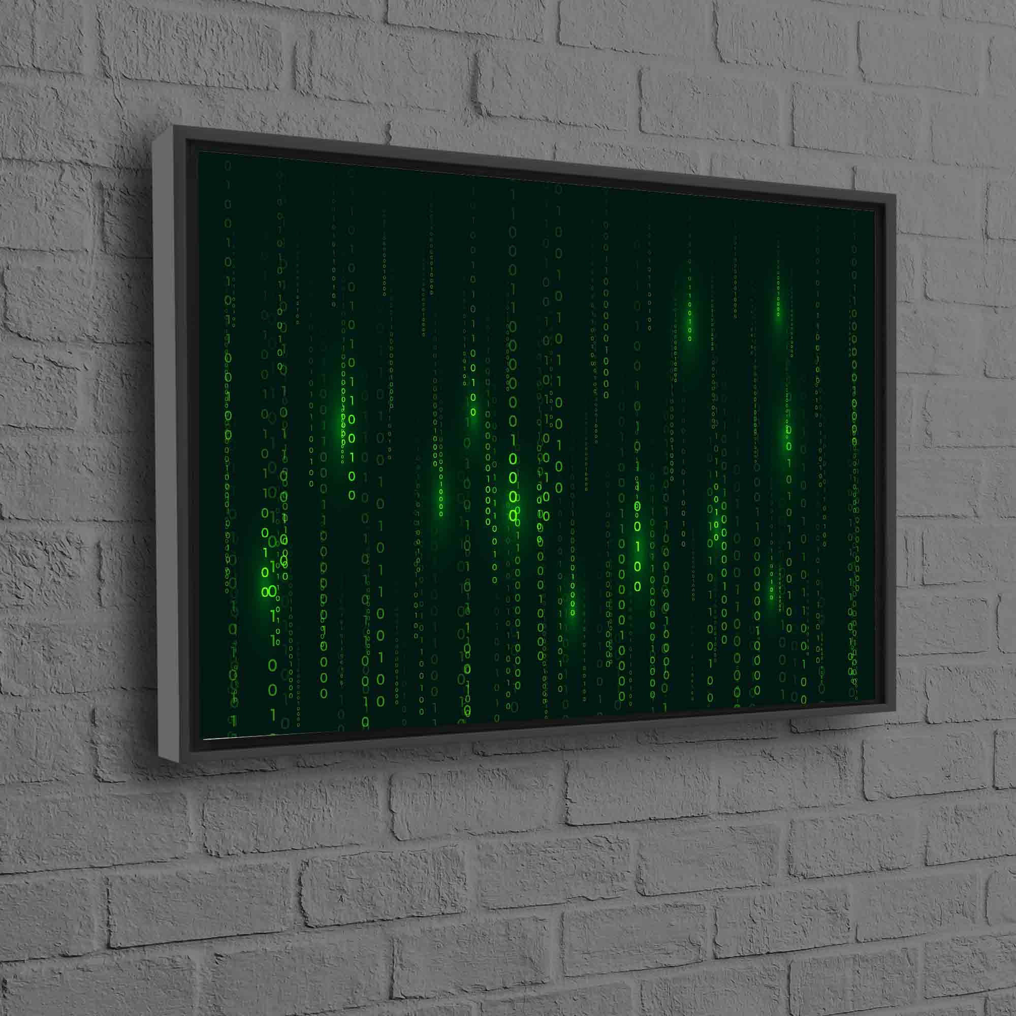 kayra export Personalized Binary Code Canvas Gift Featuring Modern ...