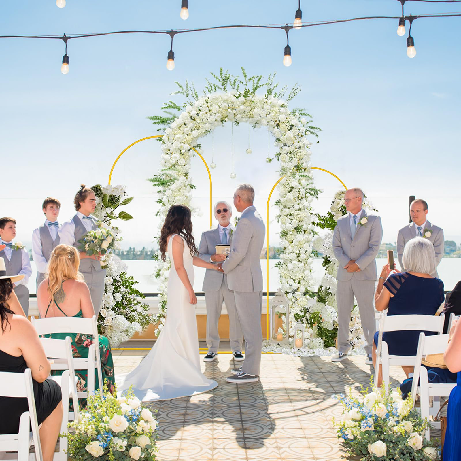 IFBECT Arch Backdrop Stand Set of 3 - Wayfair Canada