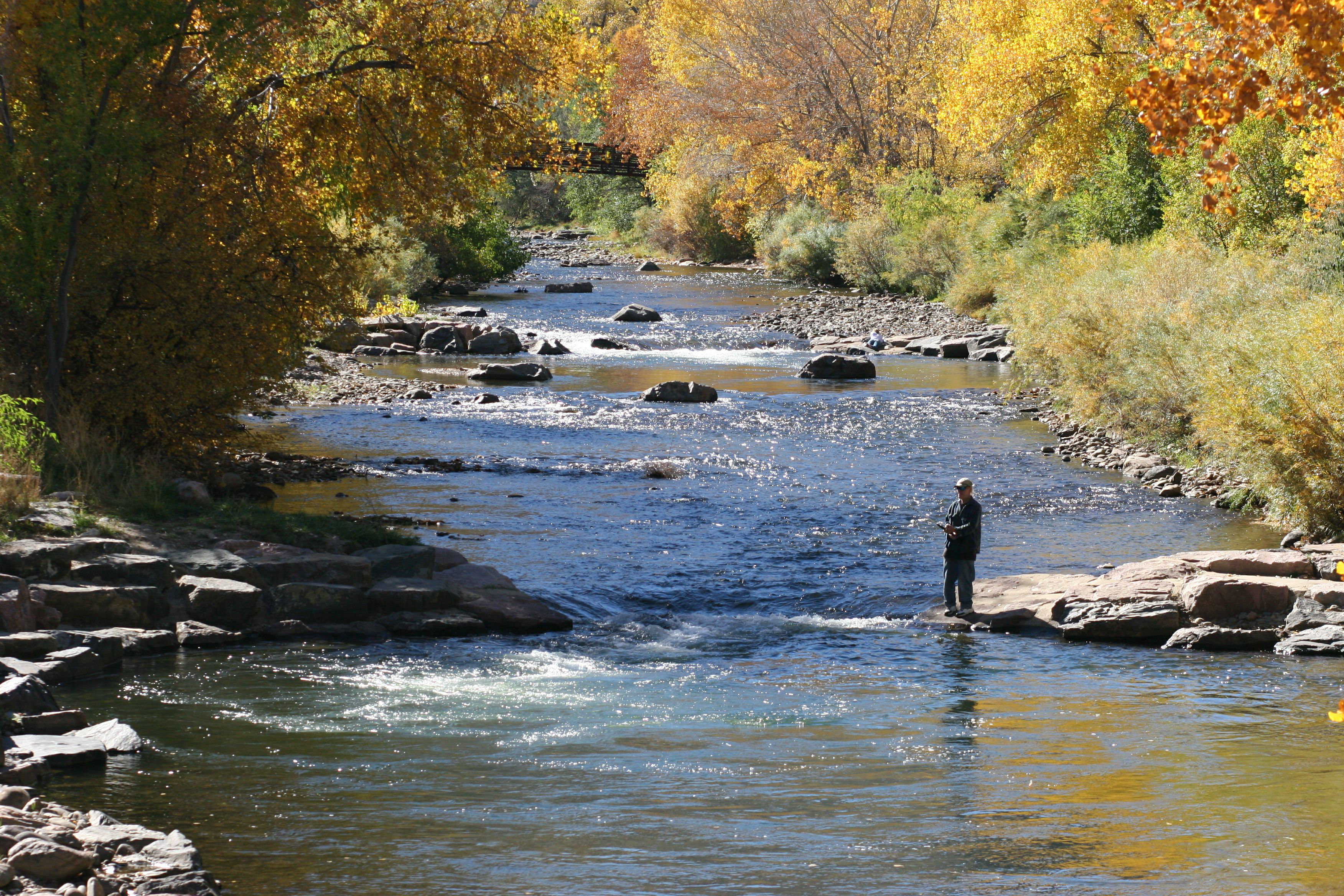 Millwood Pines Colorado Fishing - Wrapped Canvas Photograph | Wayfair