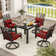 Wildon Home® Nanno Square 4 - Person 30.7" Long Dining Set & Reviews ...