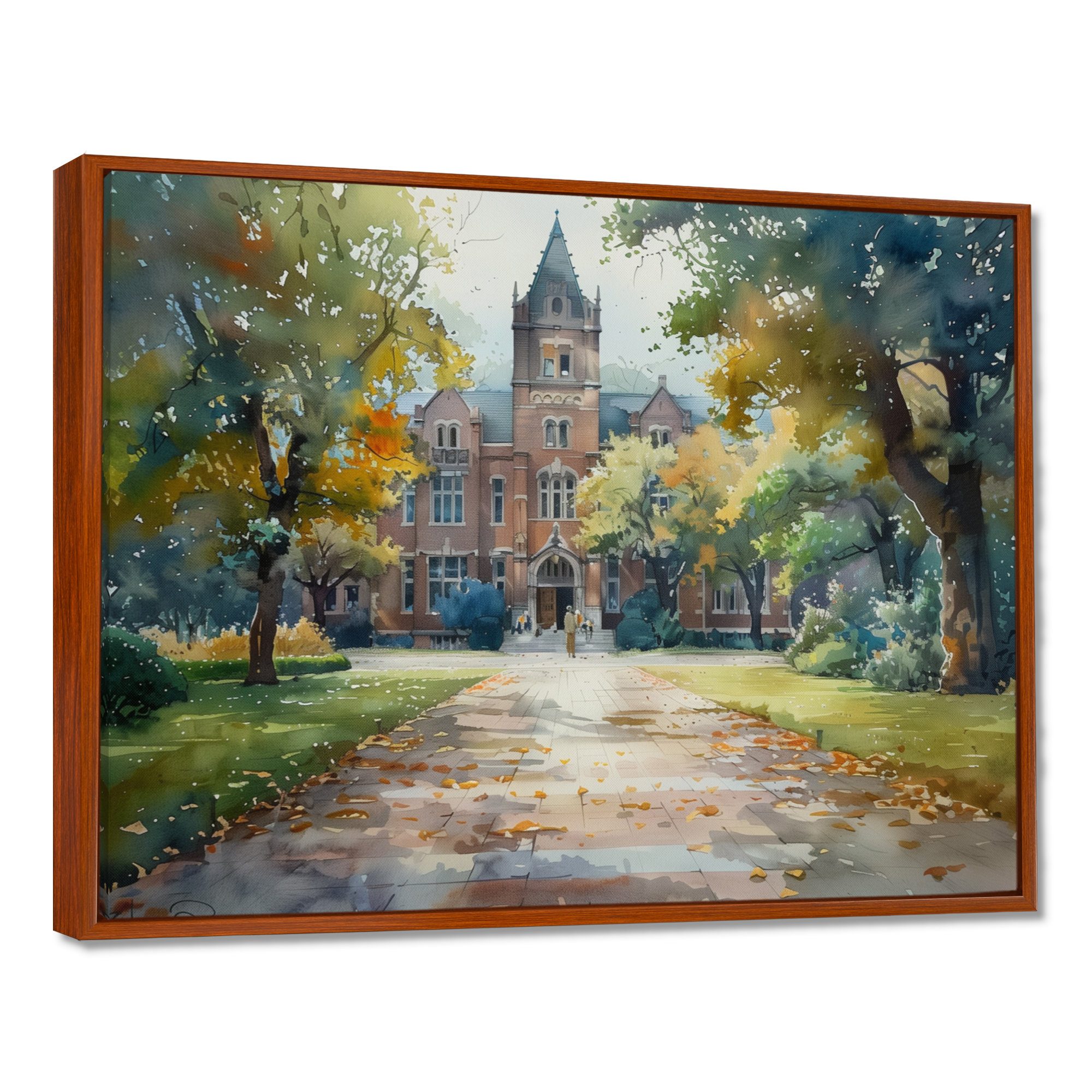 Winston Porter Green Grey College Center Charm - College & University ...