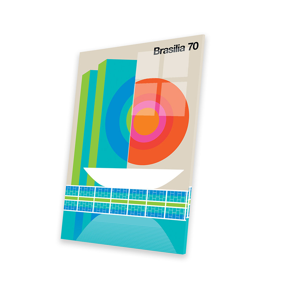 George Oliver Brasilia 70 by Bo Lundberg - Unframed Graphic Art | Wayfair