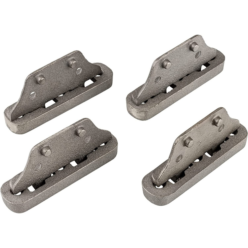 UNIQANTIQ HARDWARE SUPPLY Cast Iron Bed Rail Fastener Set Bed Frame ...