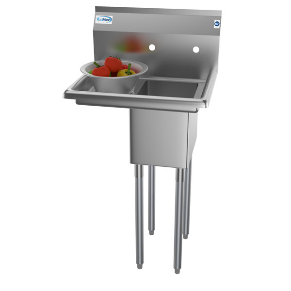 KoolMore 23" x 20" Freestanding Service Sink | Wayfair