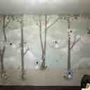 GK Wall Design Cute Baby Koalas On Hammock Animals Trees Child ...