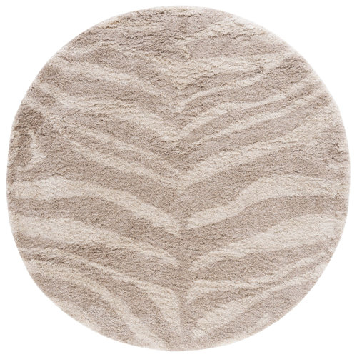 Mercer41 Chantaye Portofino Shag Performance Animal Print Rug & Reviews ...