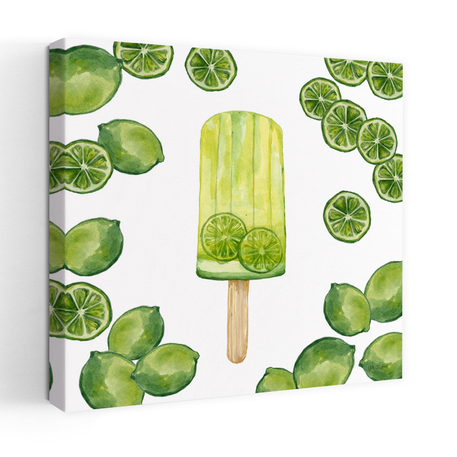 Dakota Fields Fruity Popsicles VIII Contemporary Fruit Summer Art ...