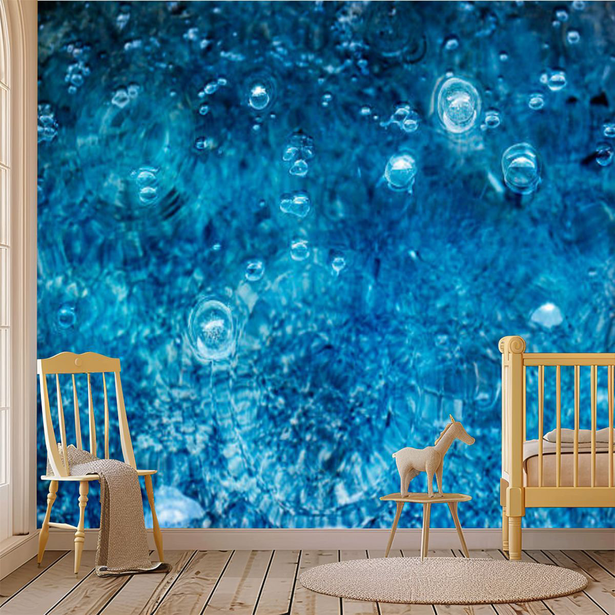 Rosecliff Heights Peel and Stick Canvas Wallpaper Wall Mural abstract ...