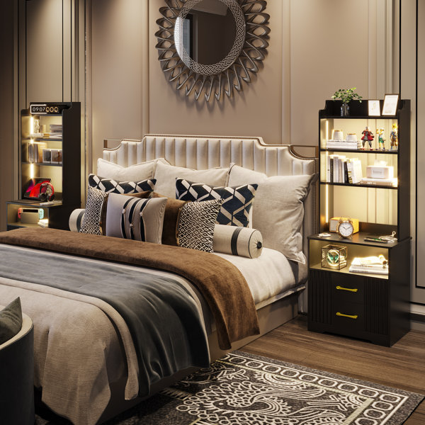 Wade Logan® Bonachea Unfinished Nightstand & Reviews | Wayfair