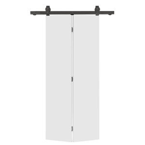 Calhome 80'' Hollow Flush Bi-Fold Door | Wayfair