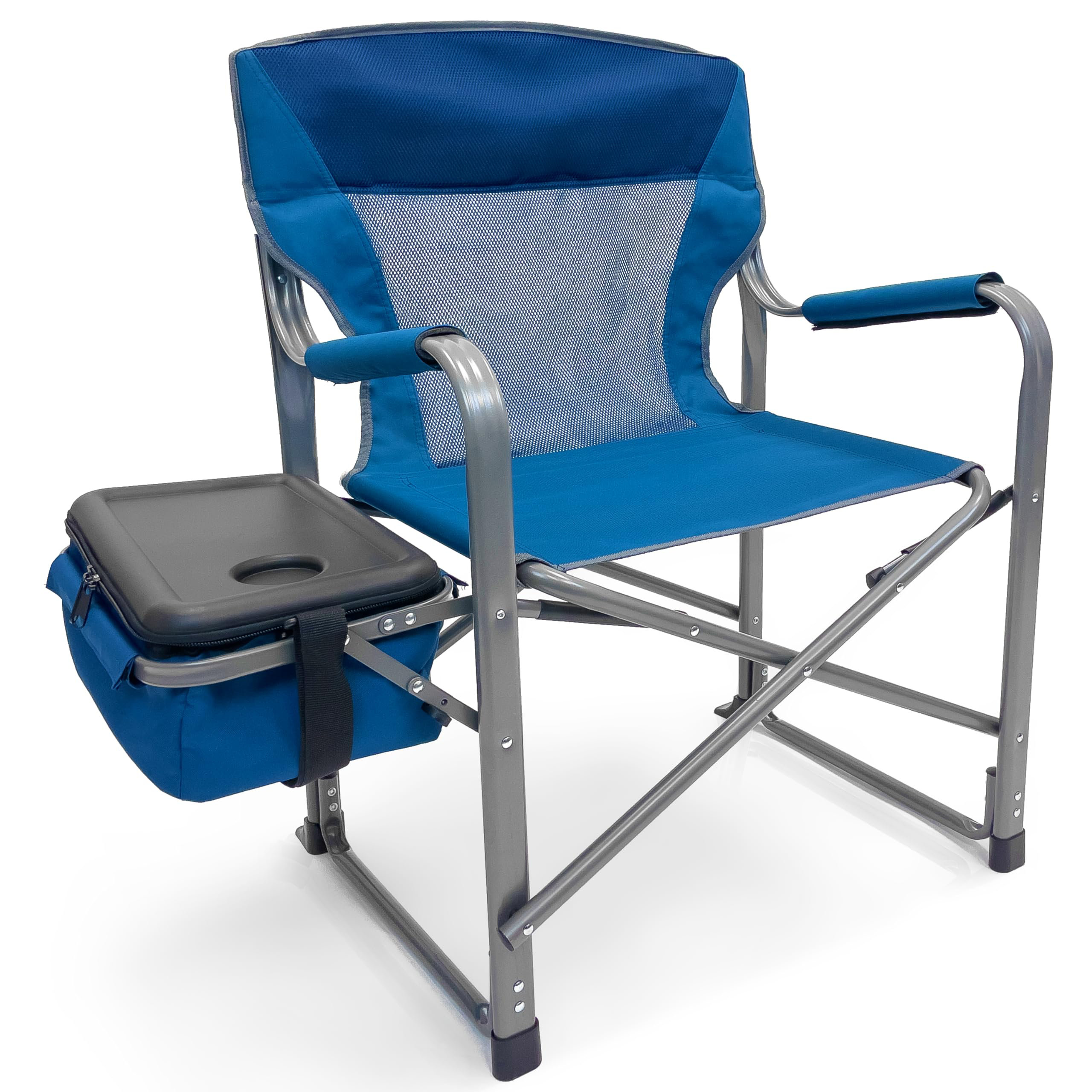 Hokku Designs Extra Wide Folding Director Chair, Suitable For Camping ...