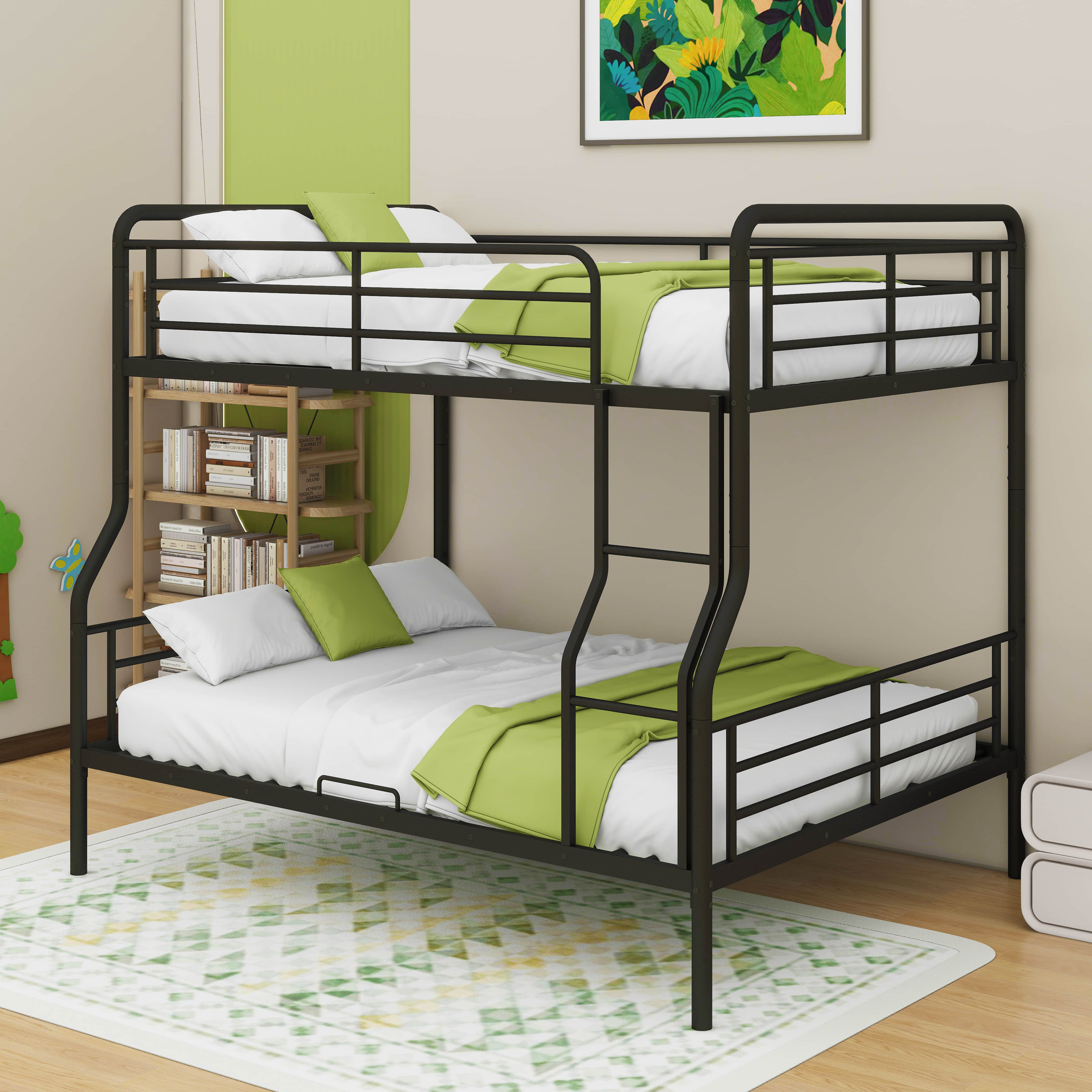 Isabelle & Max™ Lit double superposé au-dessus de grand lit double en ...