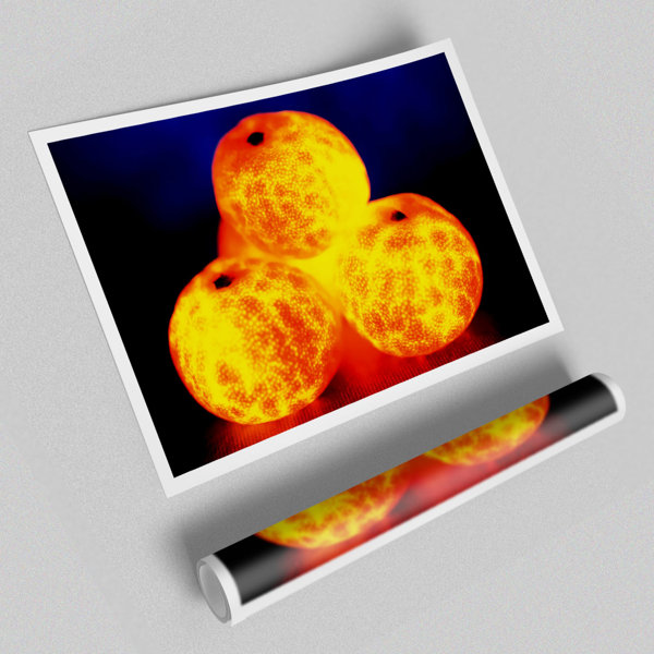 East Urban Home Orange Glow - No Frame Art Prints | Wayfair.co.uk