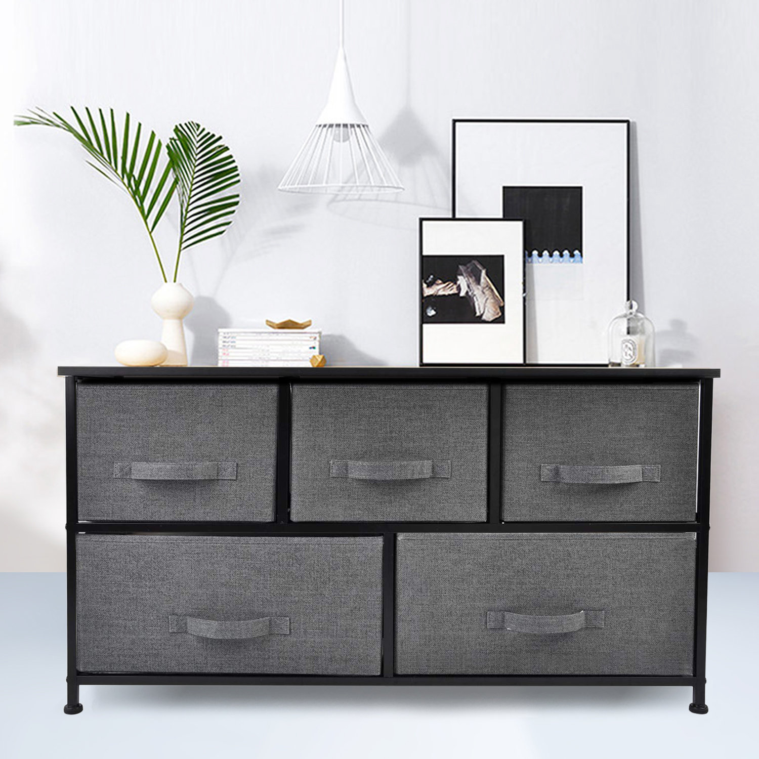 Rebrilliant Shingleton 5 Drawer Storage Chest & Reviews | Wayfair