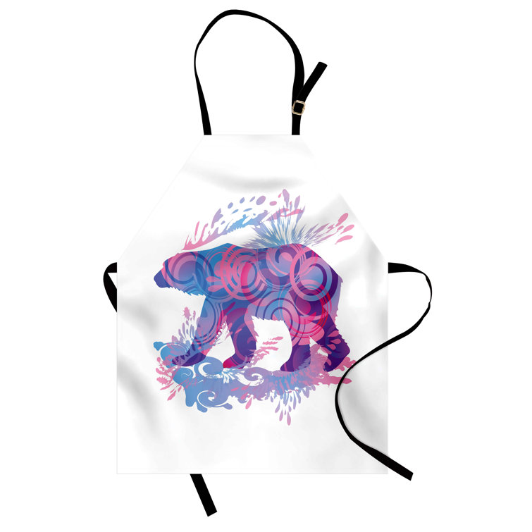 Bless international East Urban Home Bear Apron Unisex, Abstract Fantasy ...