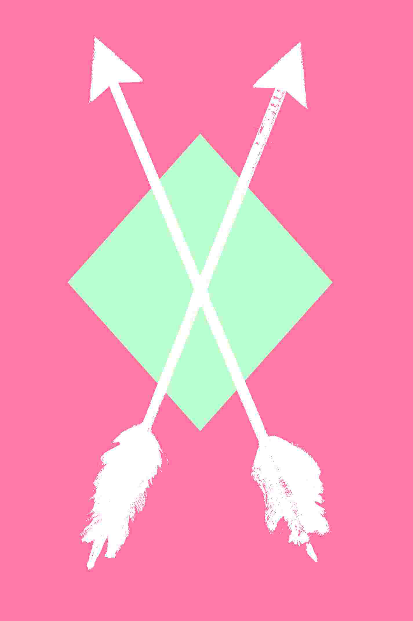 Wrought Studio " Preppy Arrows " on Canvas | Wayfair