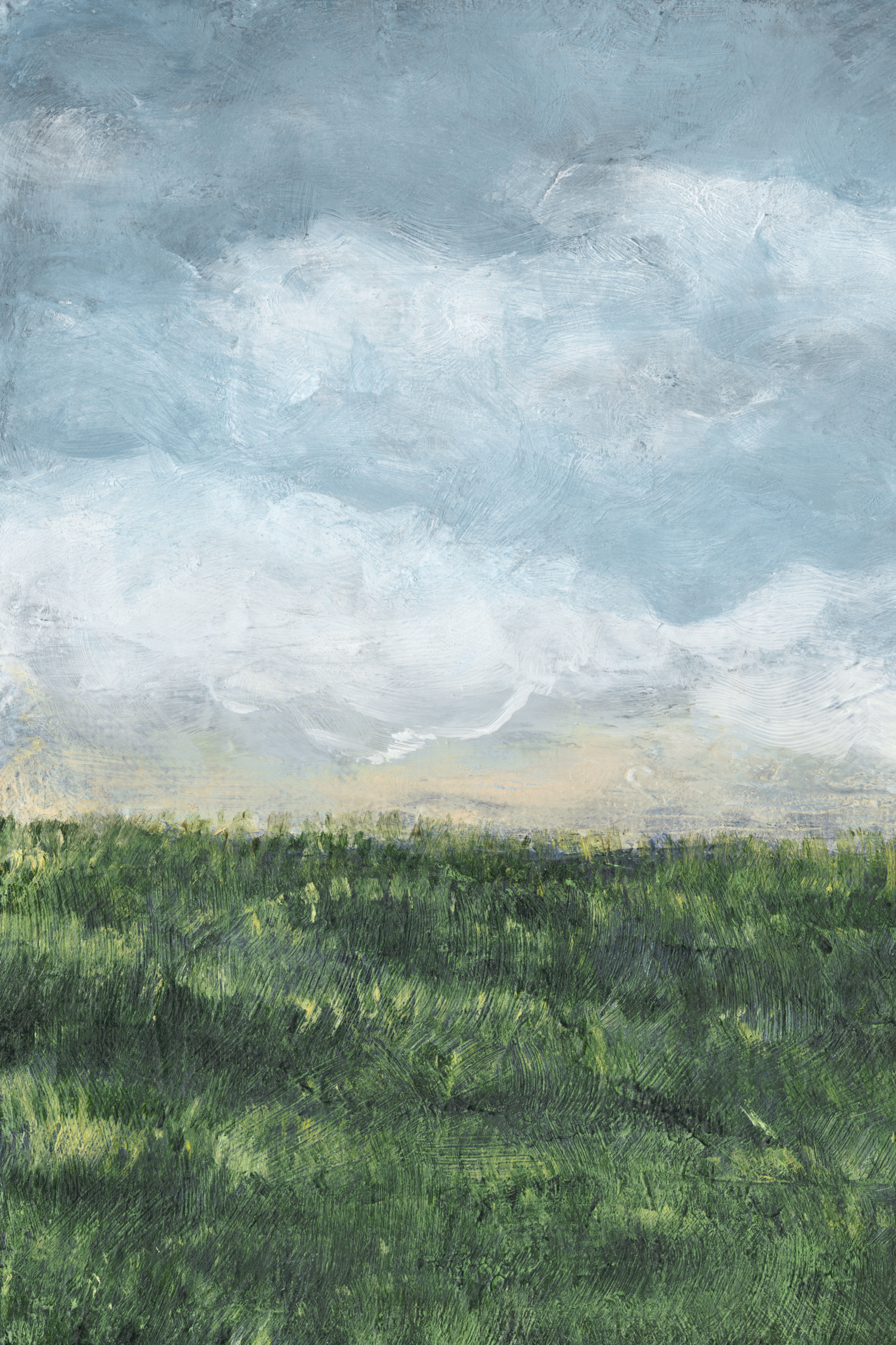 August Grove Verdant Fields I - Painting | Wayfair.co.uk
