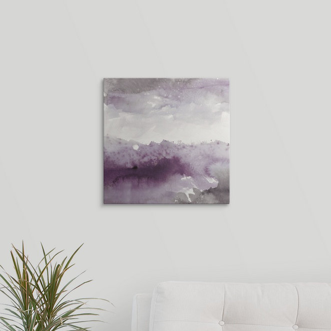 Mercer41 'Midnight at the Lake II Amethyst and Gray' by Mike Schick ...