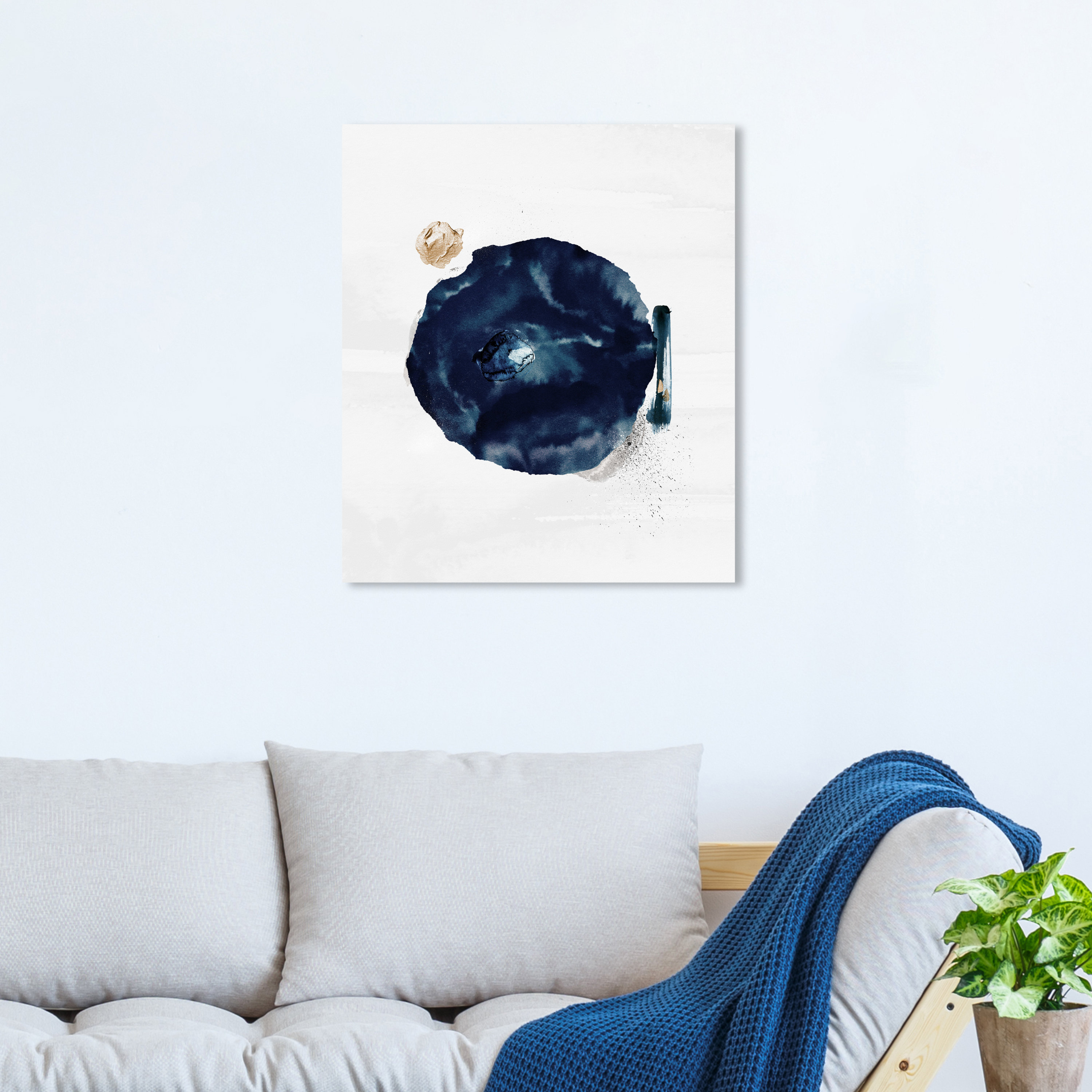 Mercer41 In Orbit - Painting Print on Canvas | Wayfair