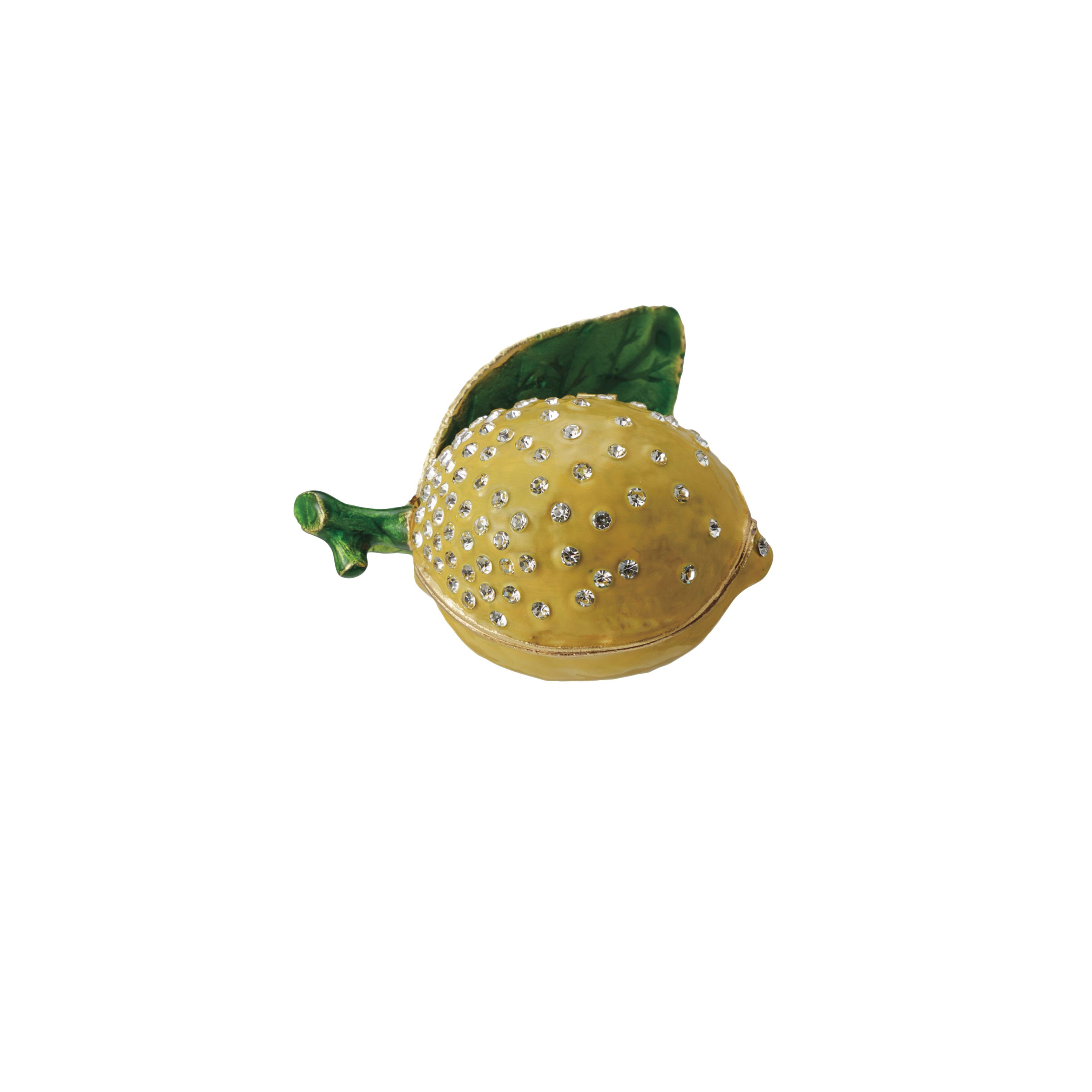 Bay Isle Home™ Jeweled Lemon Trinket Box | Wayfair