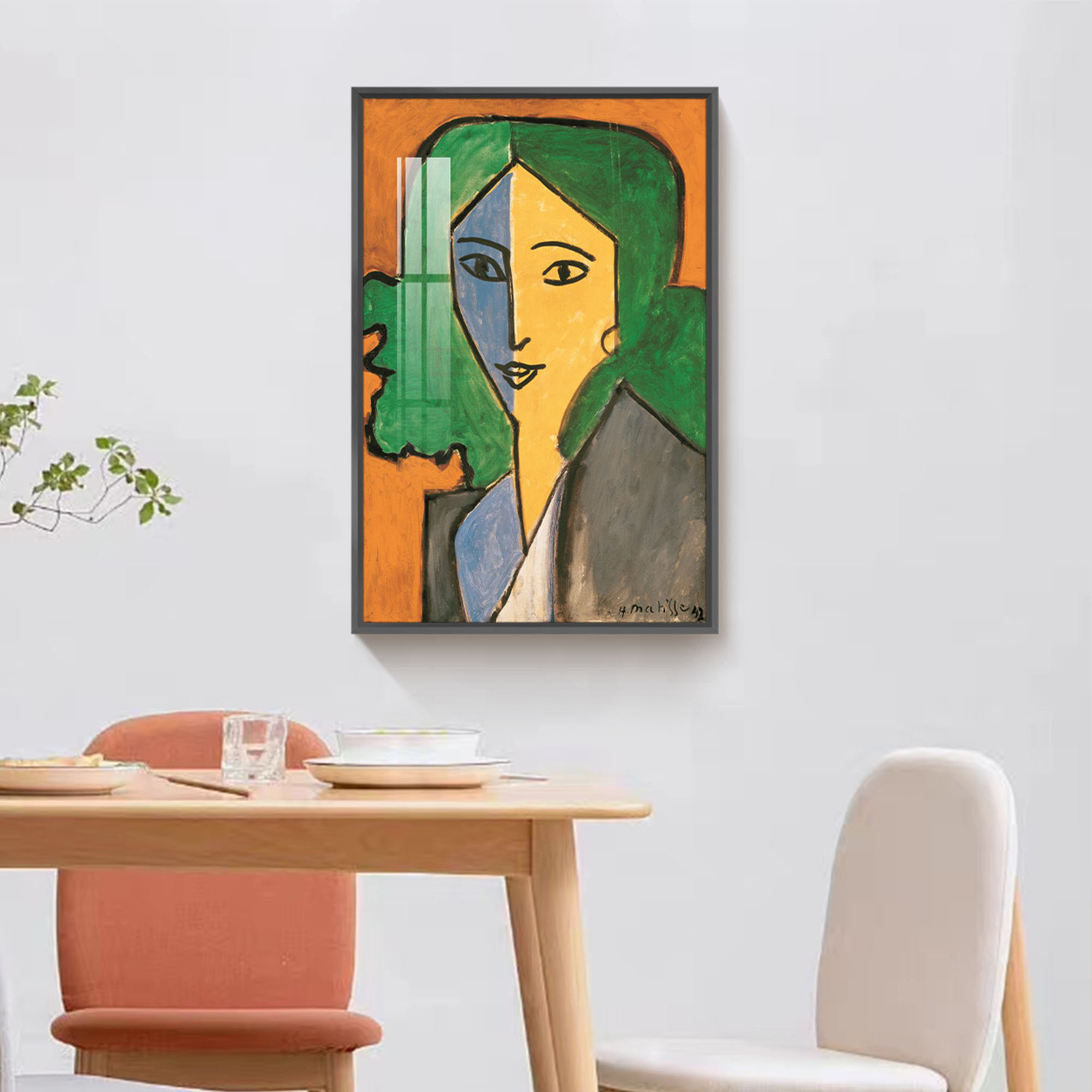 Vault W Artwork Matisse Wall Framed On Canvas by Henri Matisse Print ...