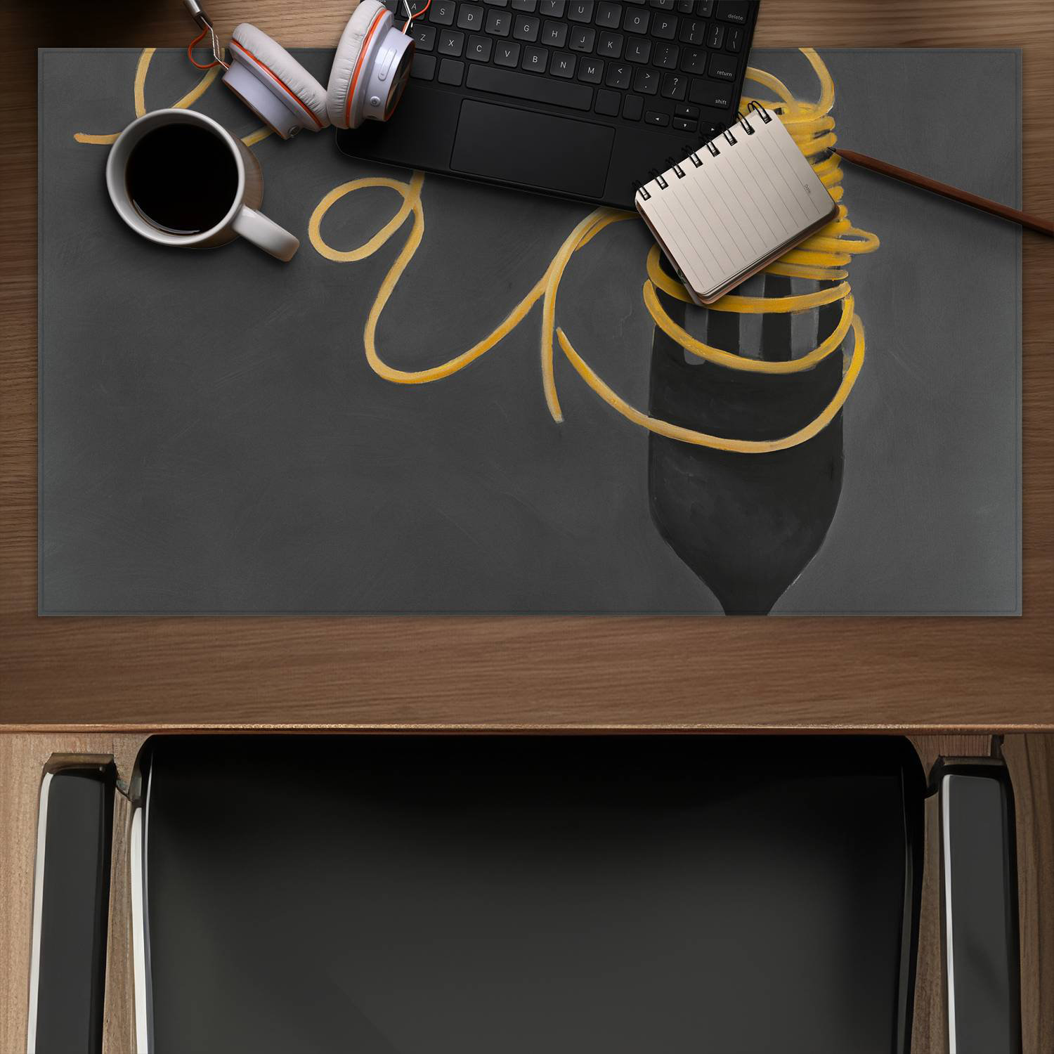 Begin Edition International Inc. Spaghetti pasta around a fork - 14.00 ...