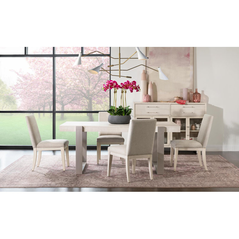 AllModern Karns Rectangular Dining Table (Two 12" Leaves) | Wayfair