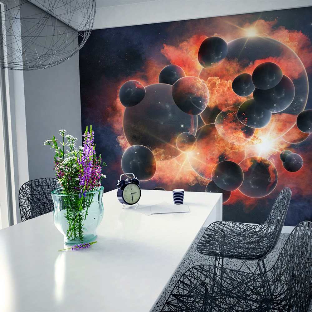 East Urban Home Radiation Wall Mural | Wayfair