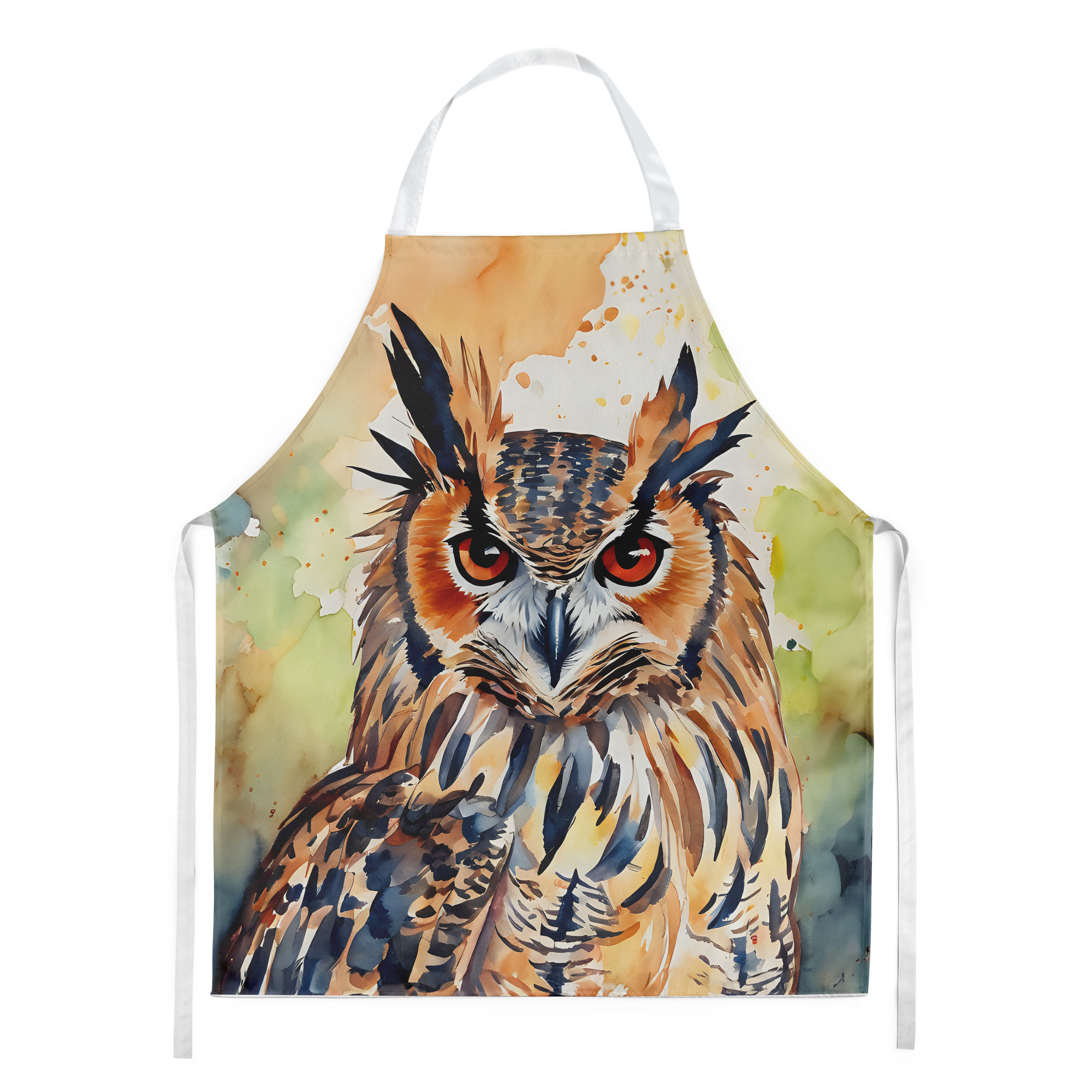 Caroline's Treasures Eurasian Eagle Owl Apron | Wayfair