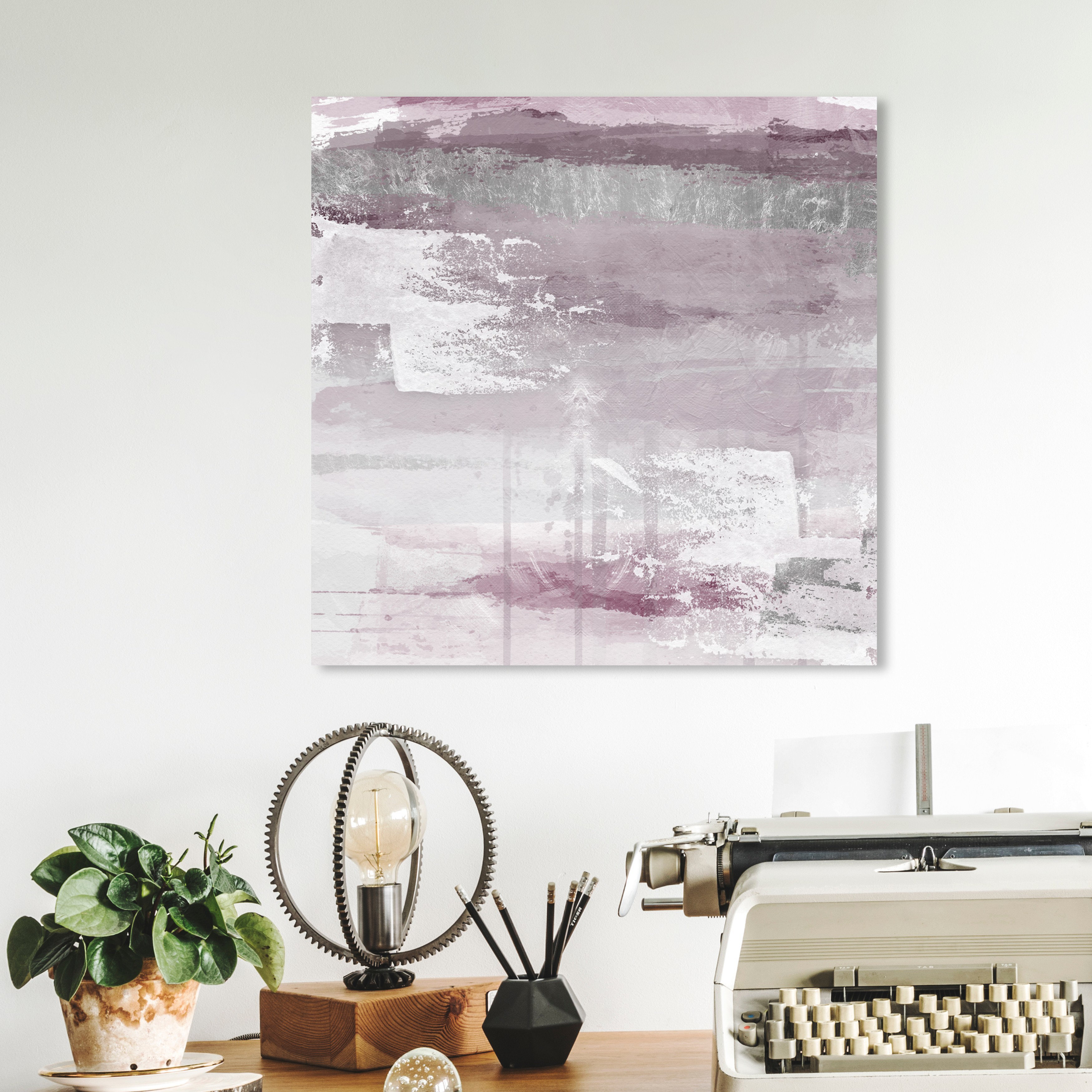 House of Hampton 'Soft Elements' Painting on Canvas | Wayfair