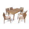 Lark Manor™ Patio Furniture Set Acacia Wood Table Set | Wayfair