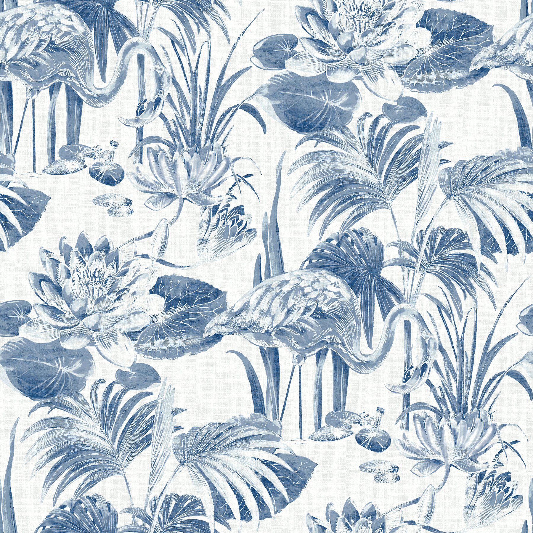 Latitude Run® Dalewood Lagoon 27' L x 27" W Wallpaper Roll | Wayfair