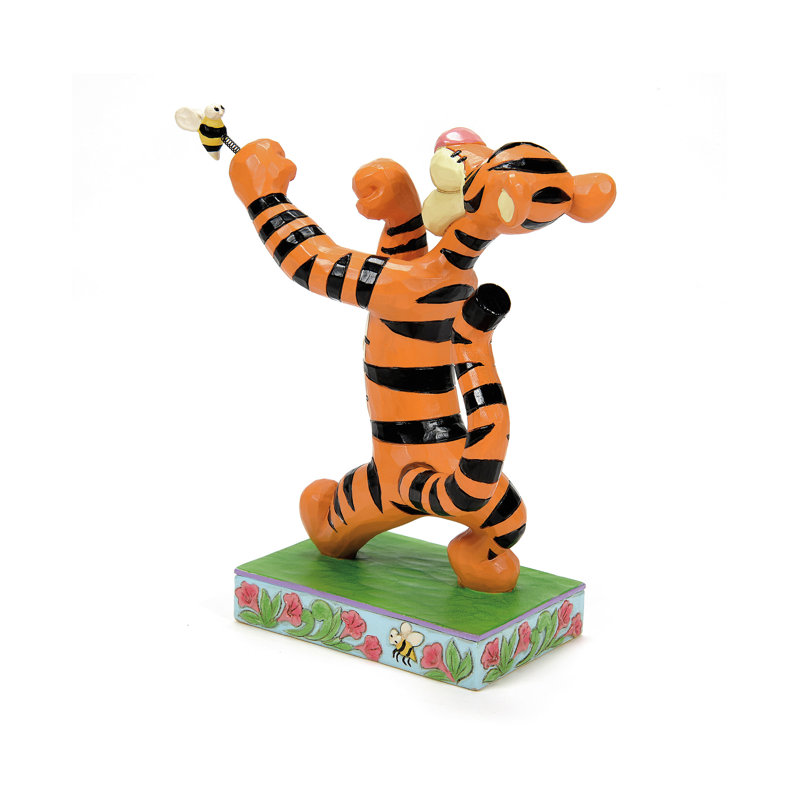 Jim Shore Disney Traditions Jim Shore Winnie the Pooh Tigger Fighting ...