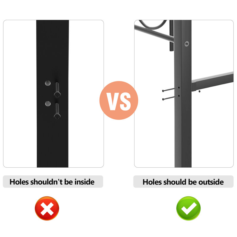 Lark Manor Alsa 3-Piece Bedroom Set Bed Frame And Nightstands & Reviews ...