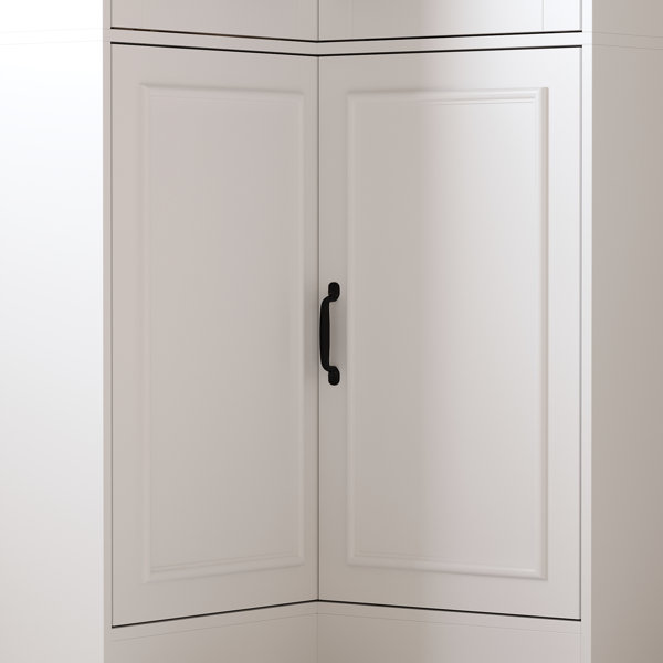 Latitude Run® 78.9"H Corner Kitchen Pantry Cabinet & Reviews - Wayfair ...