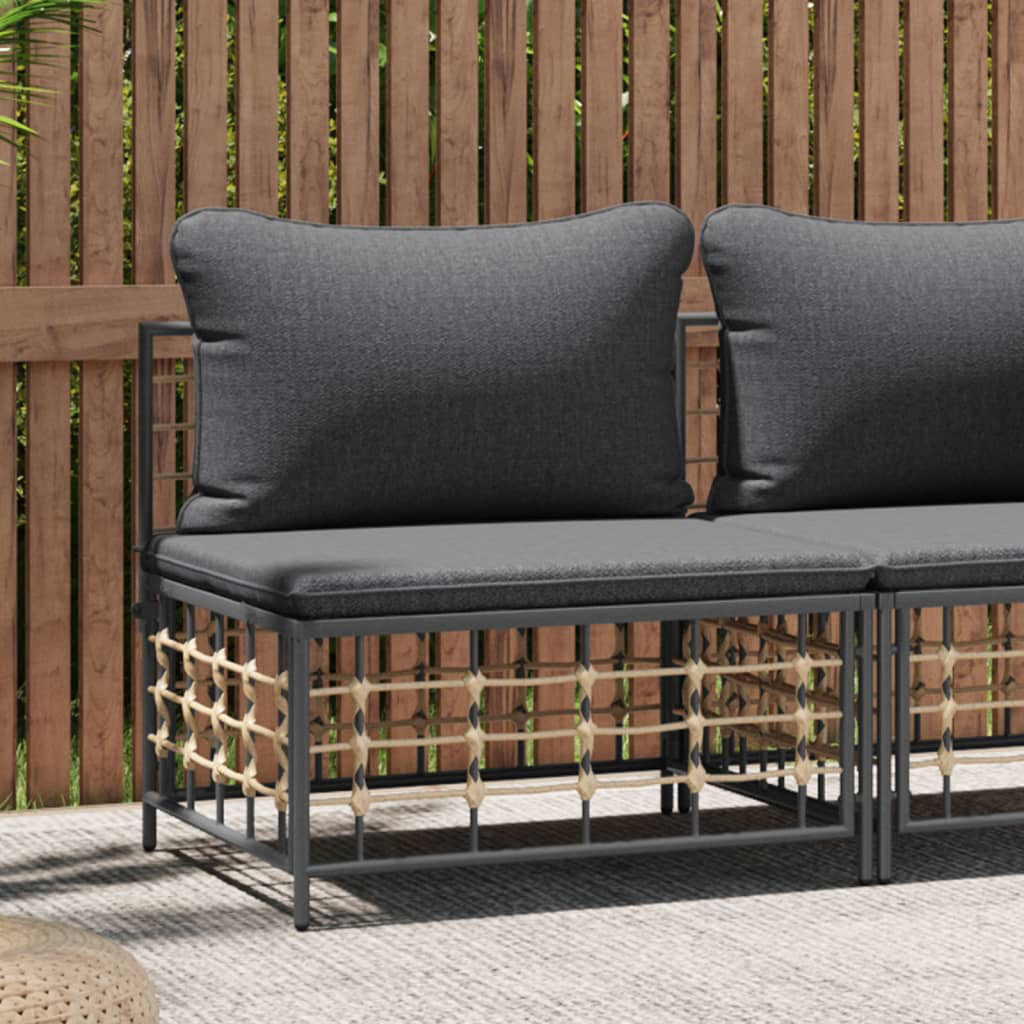 Bay Isle Home™ 27.6'' Wide Outdoor Patio Sofa with Cushions | Wayfair