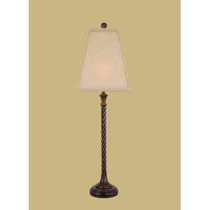 Charlton Home® Overton 31.5" Buffet Lamp Set & Reviews | Wayfair