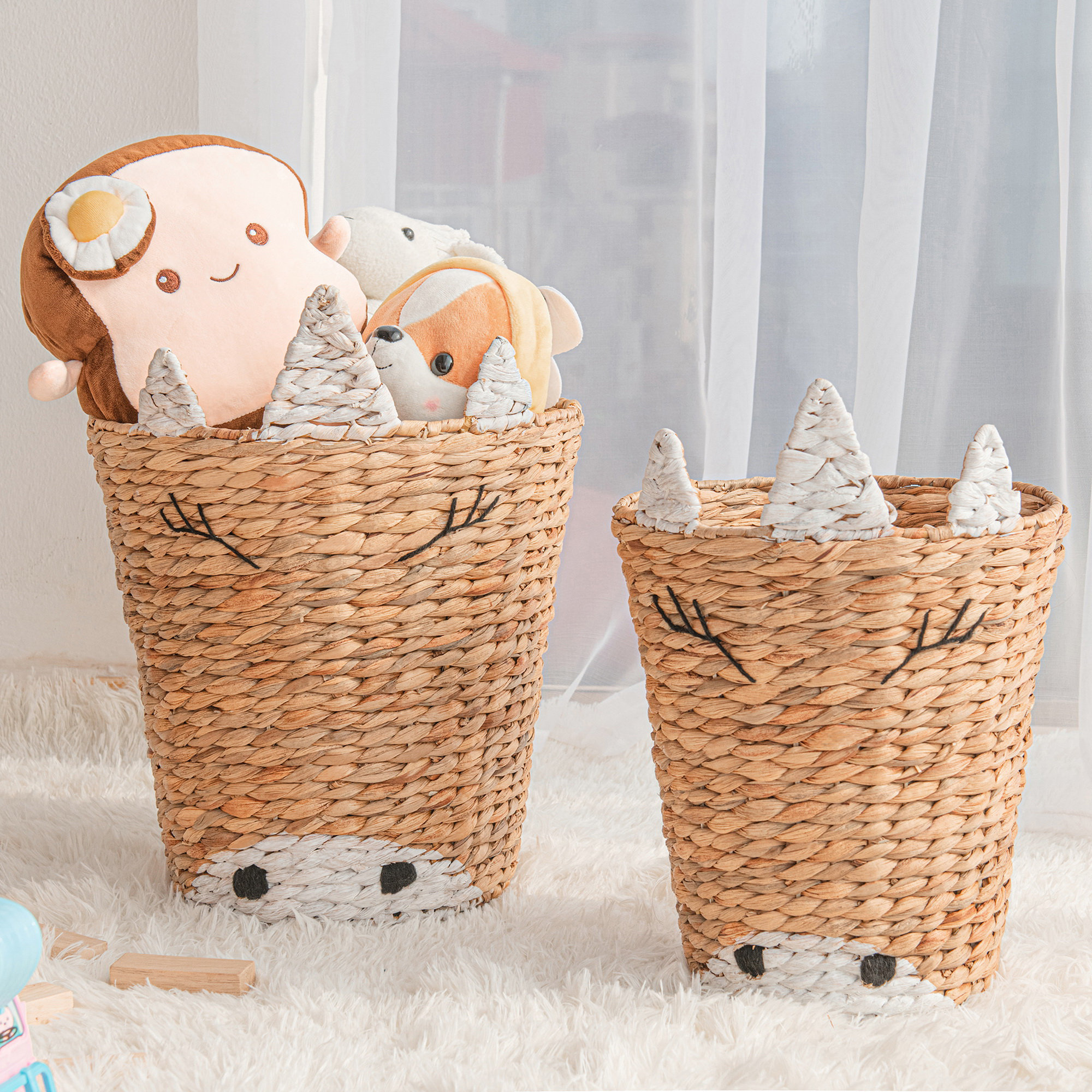 Baum Set Of Two Round Bear Sets - Wayfair Canada