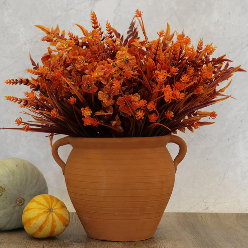 Ophelia & Co. 16 Bundles Artificial Fall Flowers Outdoor,No Fade Fake ...