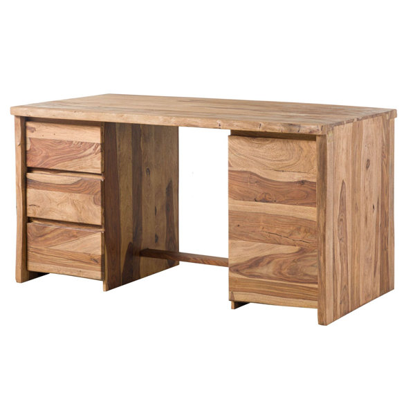Massivmoebel24 Sheesham Writing Desk | Wayfair.ie