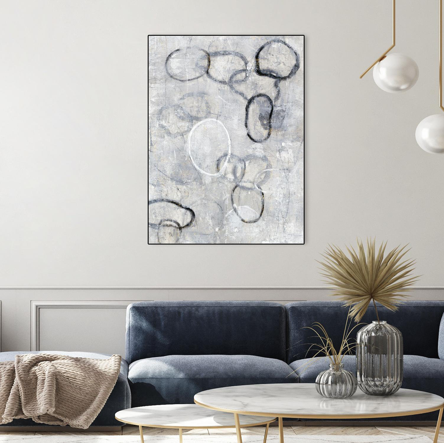 Orren Ellis Missing Links I by Tim Otoole - Floater Frame Print on ...