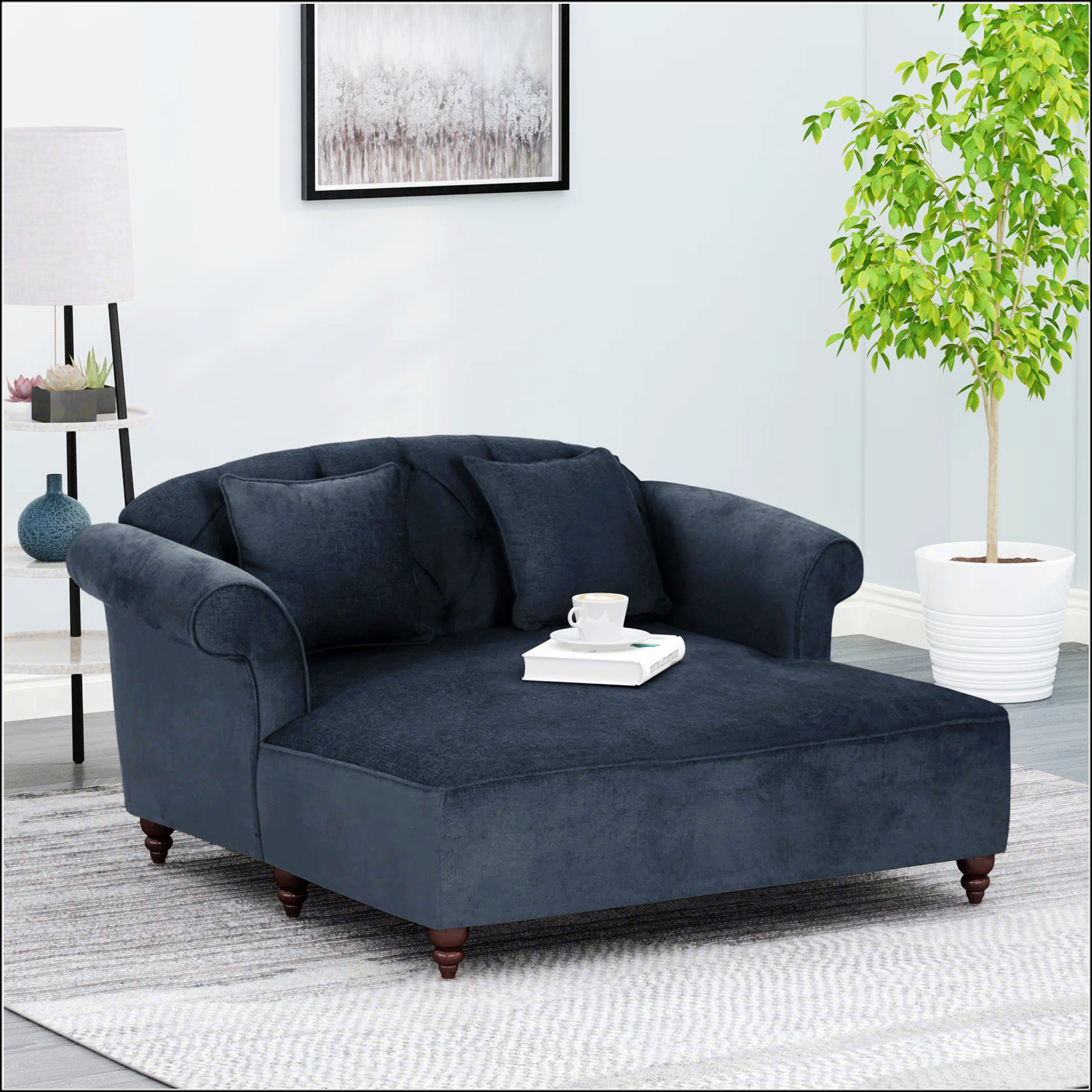 Darby Home Co Loveseat Chaise Lounge - Wayfair Canada