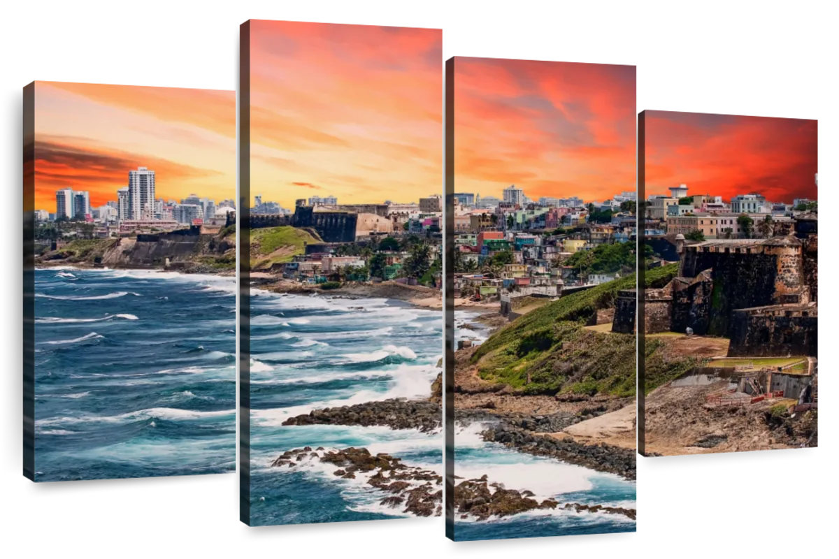 Ebern Designs Nicci El Morro At Sunset | Wayfair