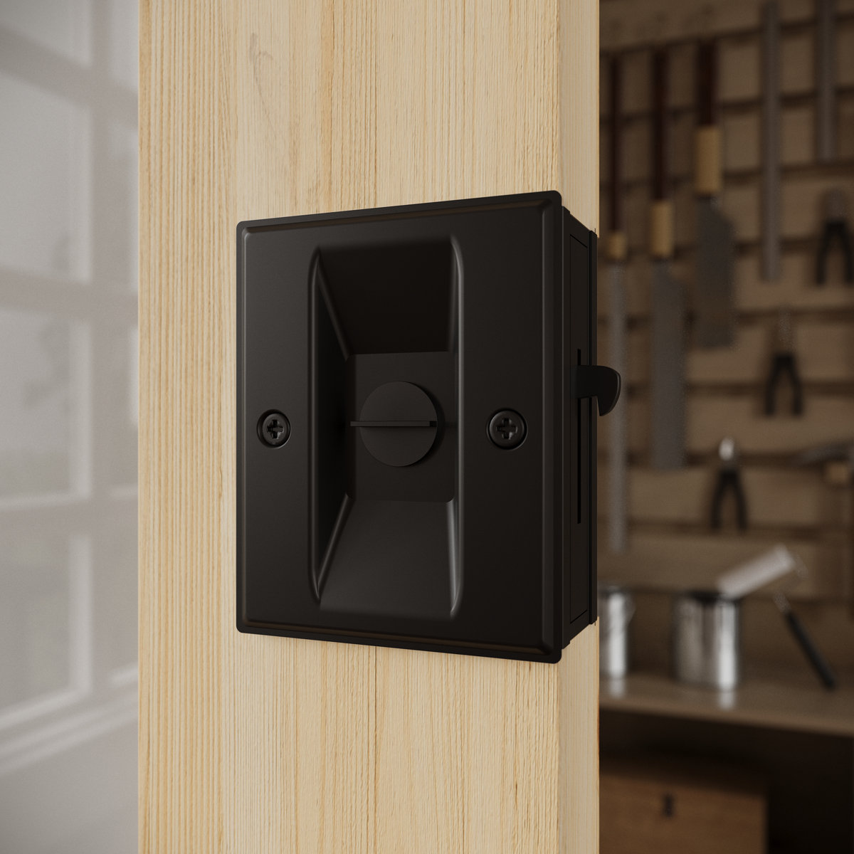 Win Stellar Interior 3 Panel Pantry Sliding Bypass Closet Shaker Doors ...