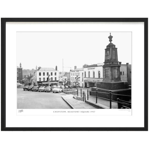 The Francis Frith Collection Chepstow, Beaufort Square 1957 - Single ...