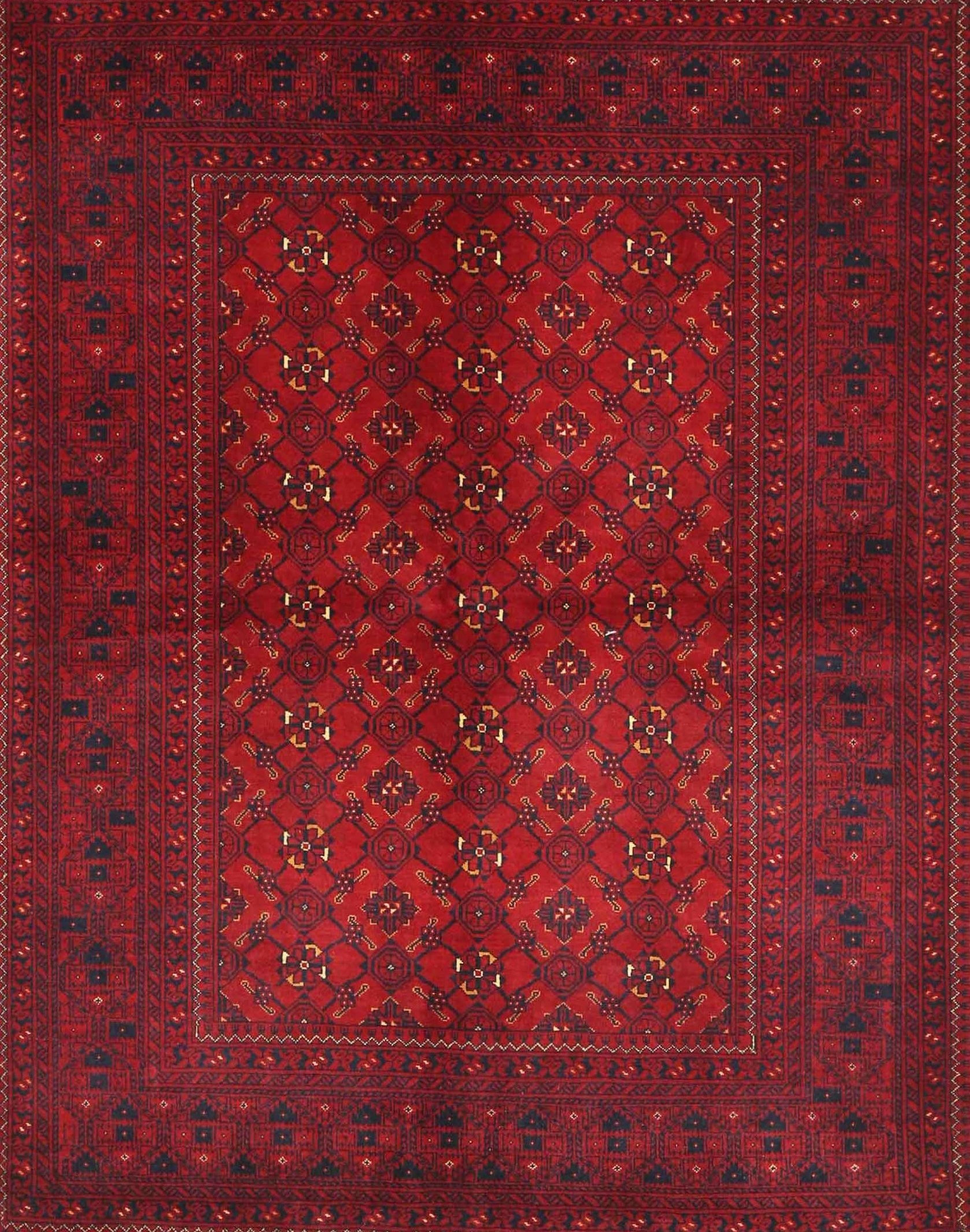 Bungalow Rose Southwestern Red/Beige Area Rug | Wayfair